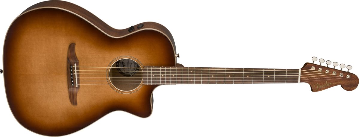 Електро-акустична китара Fender - Newporter Classic, Cognac Burst ...