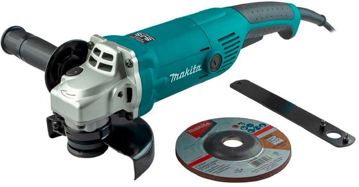 Електрически ъглошлайф Makita - GA5021C, 1450W, Ø125 mm | Ozone.bg
