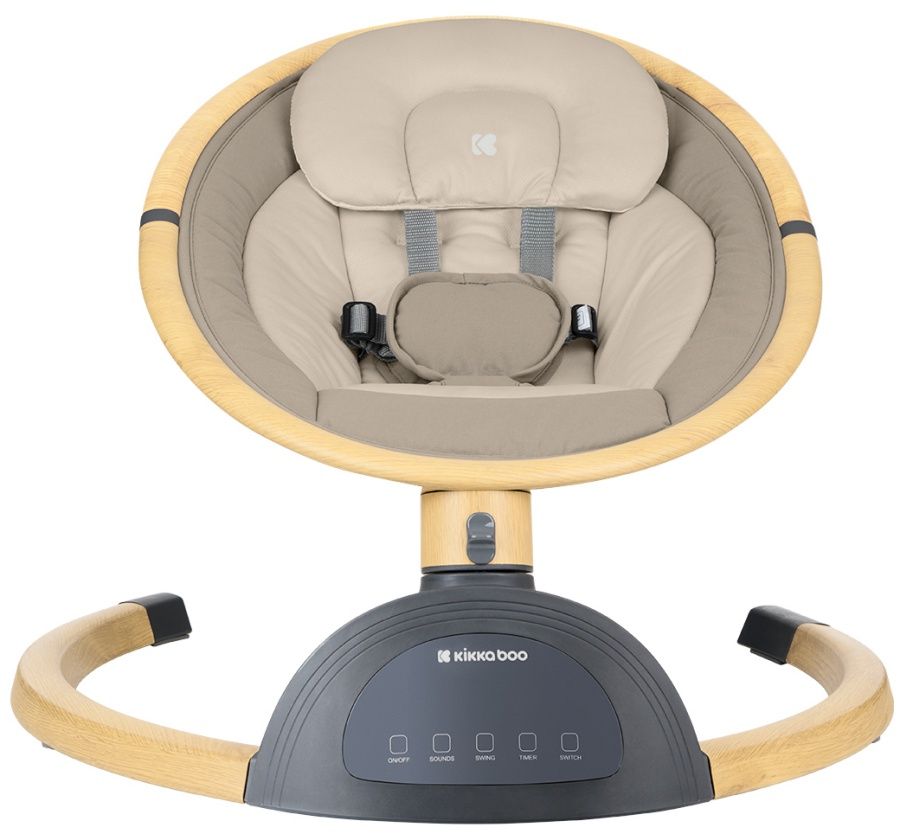 Електрическа люлка KikkaBoo - Ashlee, Beige | Добра цена | Ozone.bg