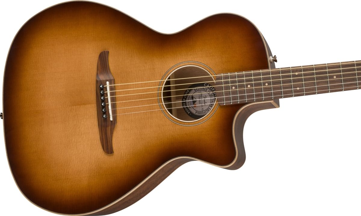 Електро-акустична китара Fender - Newporter Classic, Cognac Burst ...