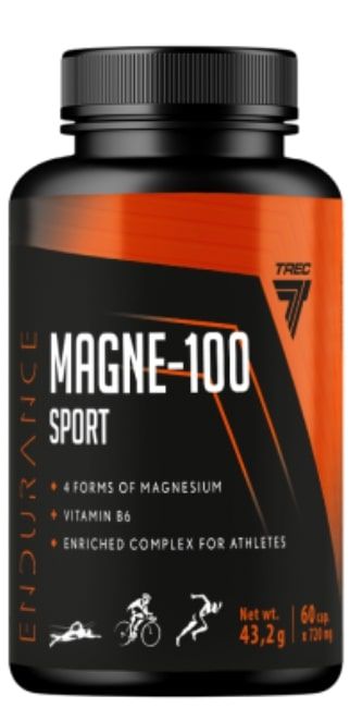 Endurance Magne-100 Sport, 60 капсули, Trec Nutrition | Ozone.bg