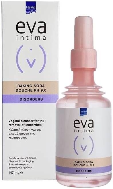 Eva Intima Вагинален душ Baking Soda pH 9.0, 147 ml, Vittoria Pharma ...