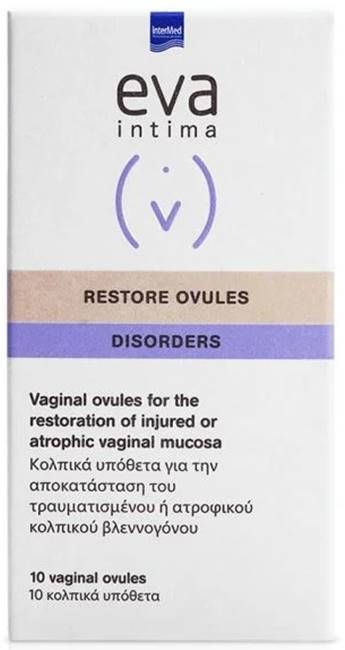 Eva Intima Restore, 10 вагинални овули, Vittoria Pharma | Ozone.bg