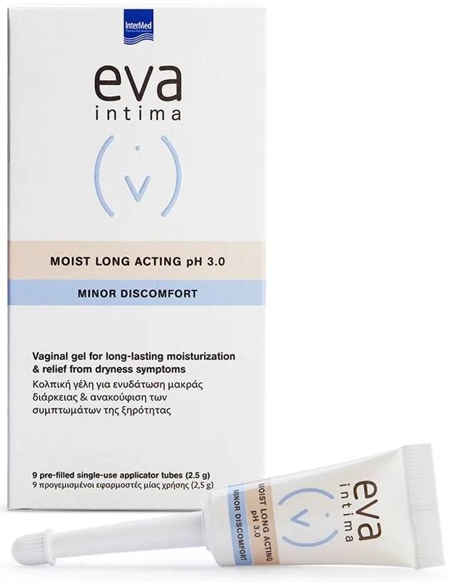 Eva Intima Вагинален гел Moist Long Acting pH 3.0, 9 туби x 2.5 g, Vittoria Pharma | Ozone.bg