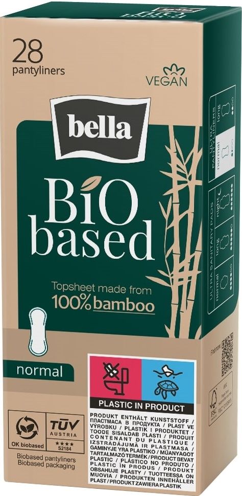 Bella Bio Based Ежедневни дамски превръзки Normal, 28 броя | Ozone.bg