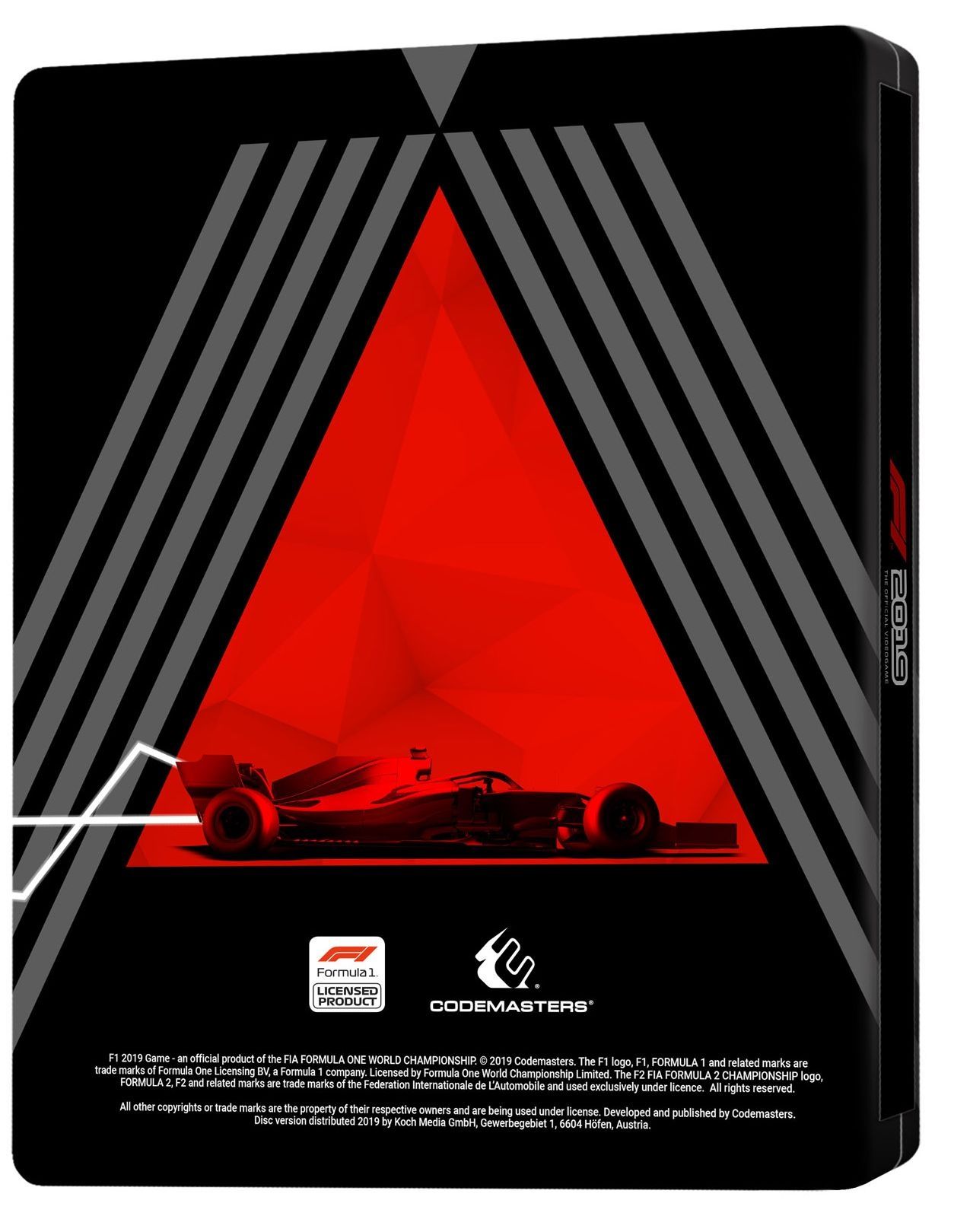 F1 2019 - Anniversary SteelBook Edition (PS4) | Ozone.bg