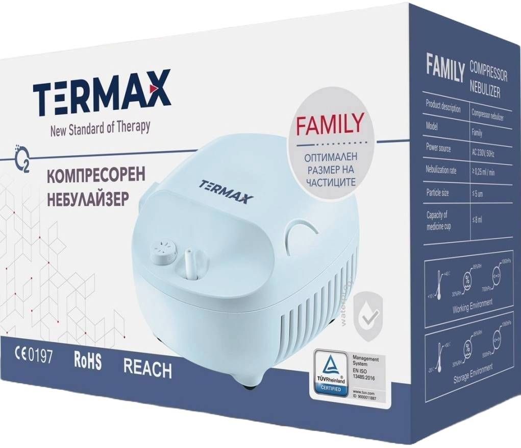 Family Компресорен инхалатор, Termax | Ozone.bg