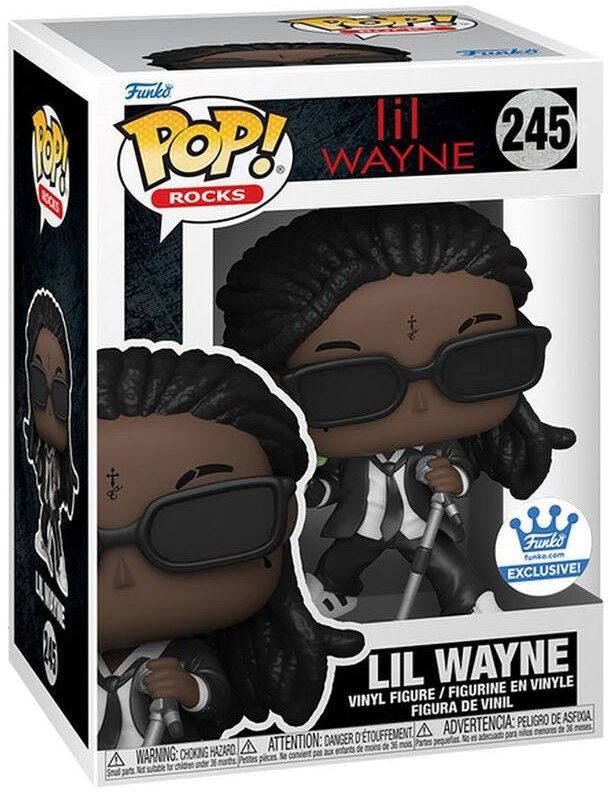 Фигура Funko POP! Rocks: Lil Wayne - Lil Wayne (Funko Exclusive) #245 ...