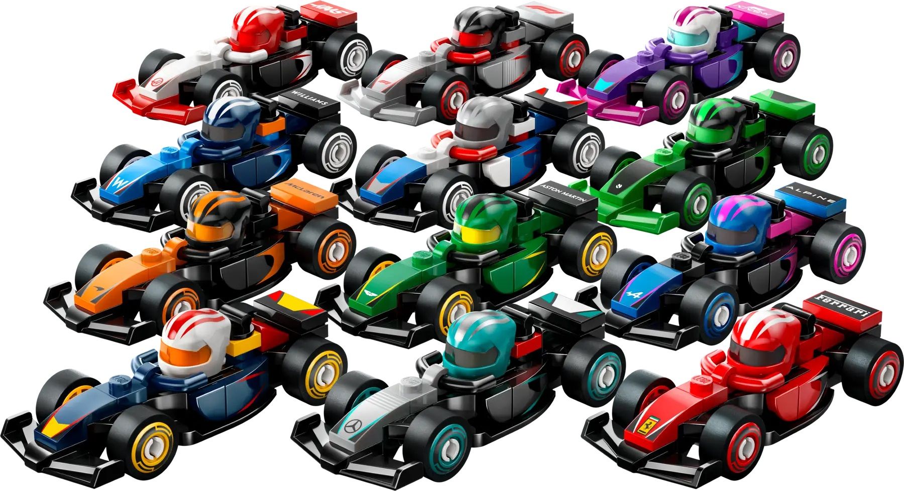 Фигура изненада LEGO Minifigures Formula 1 - F1 състезателни коли ...