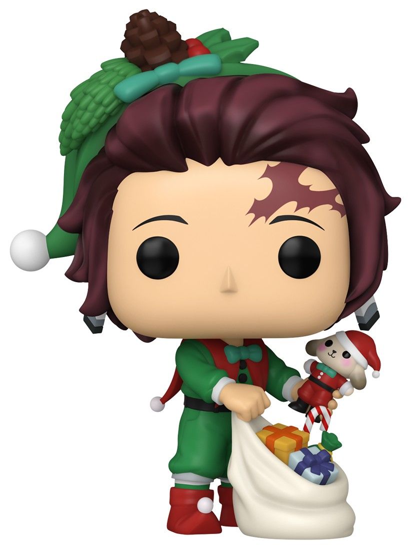 Фигура Funko POP! Animation: Demon Slayer - Tanjiro Kamado (Holiday ...