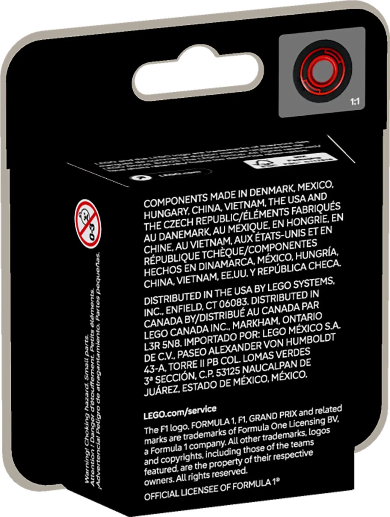 Фигура изненада LEGO Minifigures Formula 1 - F1 състезателни коли ...