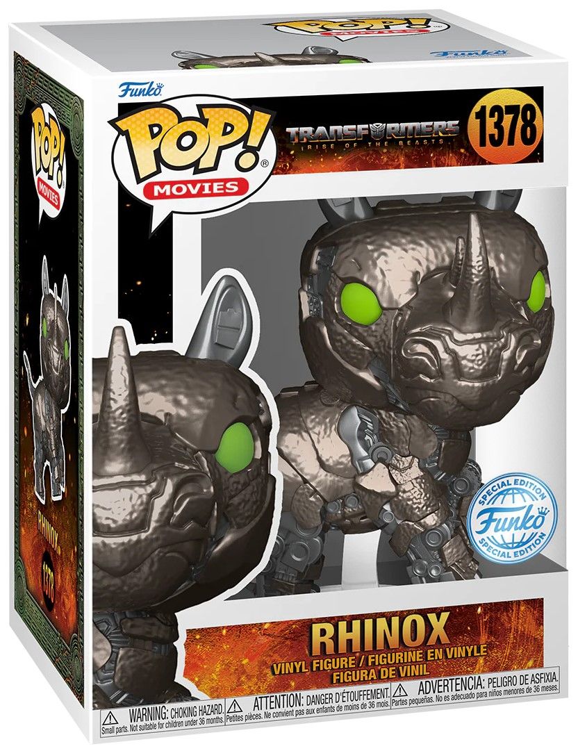 Фигура Funko POP! Movies: Transformers - Rhinox (Rise of the Beasts ...