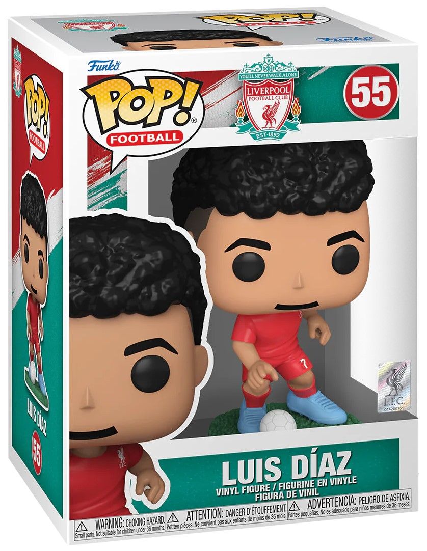 Фигура Funko POP! Sports: Football - Luis Diaz (Liverpool FC) #55 ...