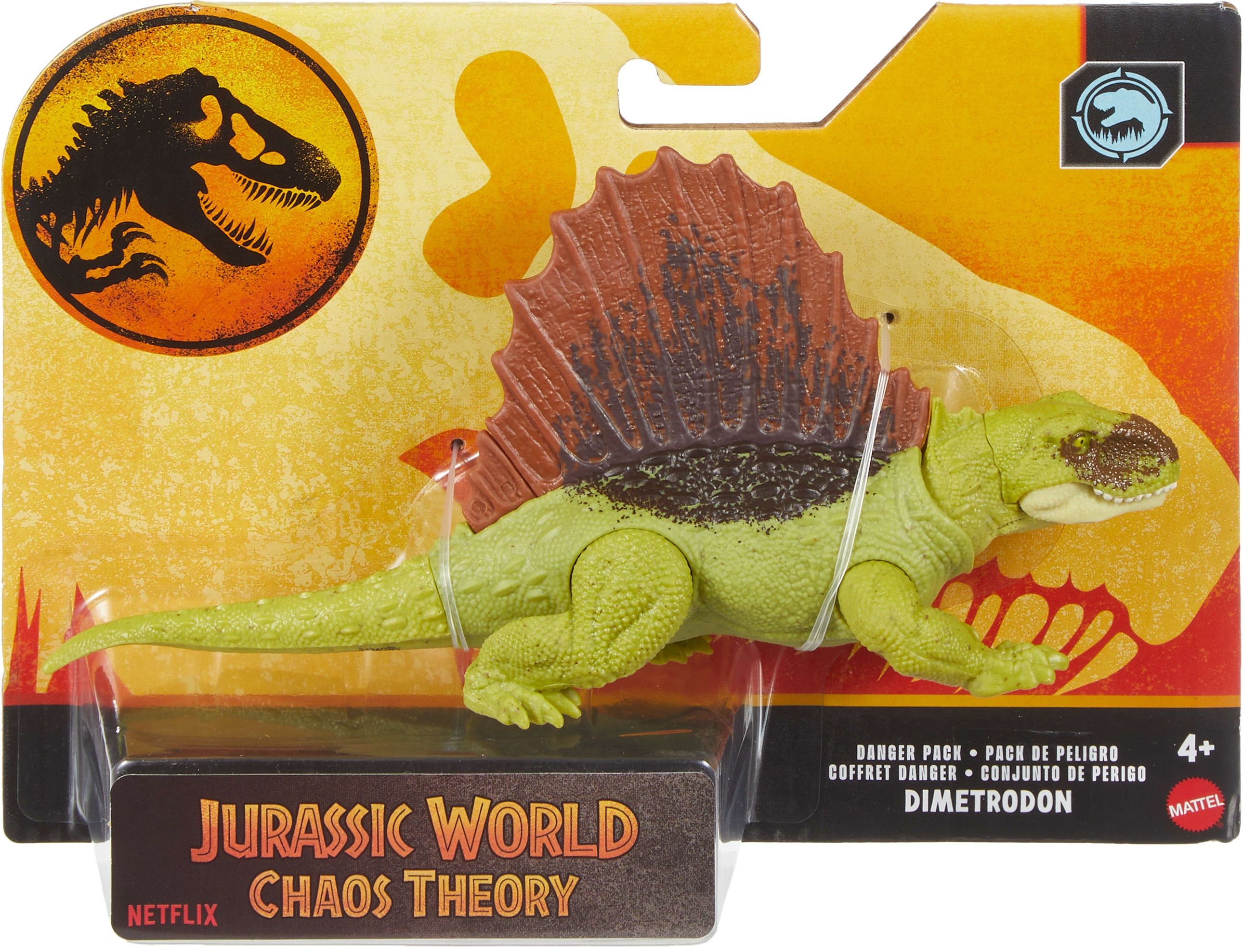 Фигура Jurassic World Danger Pack - Chaos Theory, Dimetrodon | Отлична ...