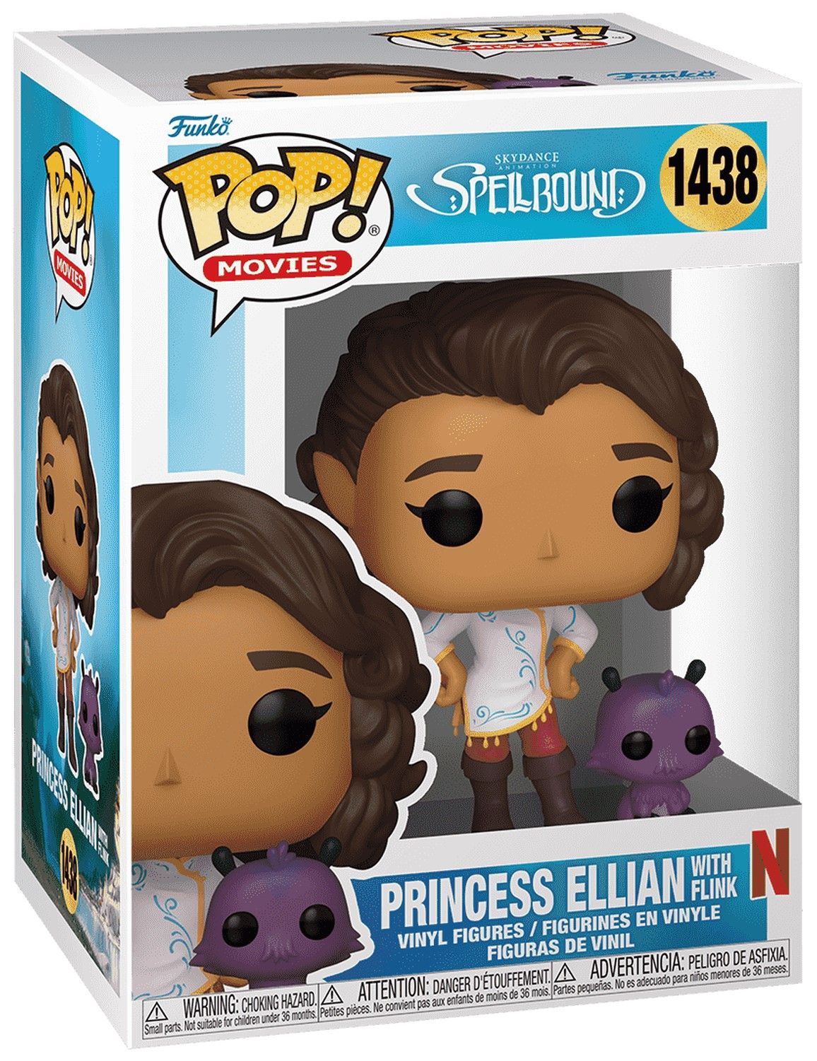 Фигура Funko POP! Movies: Spellbound - Princess Ellian with Flink #1438 ...