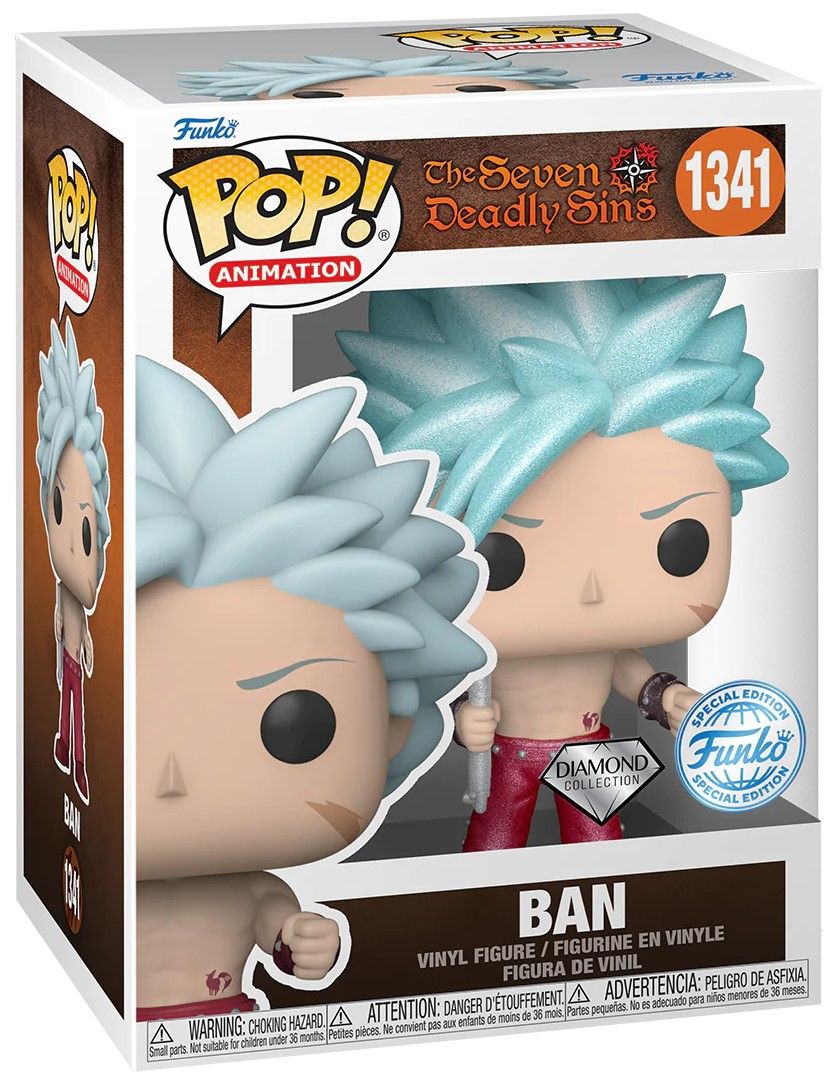 Фигура Funko POP! Animation: The Seven Deadly Sins - Ban (Diamond ...