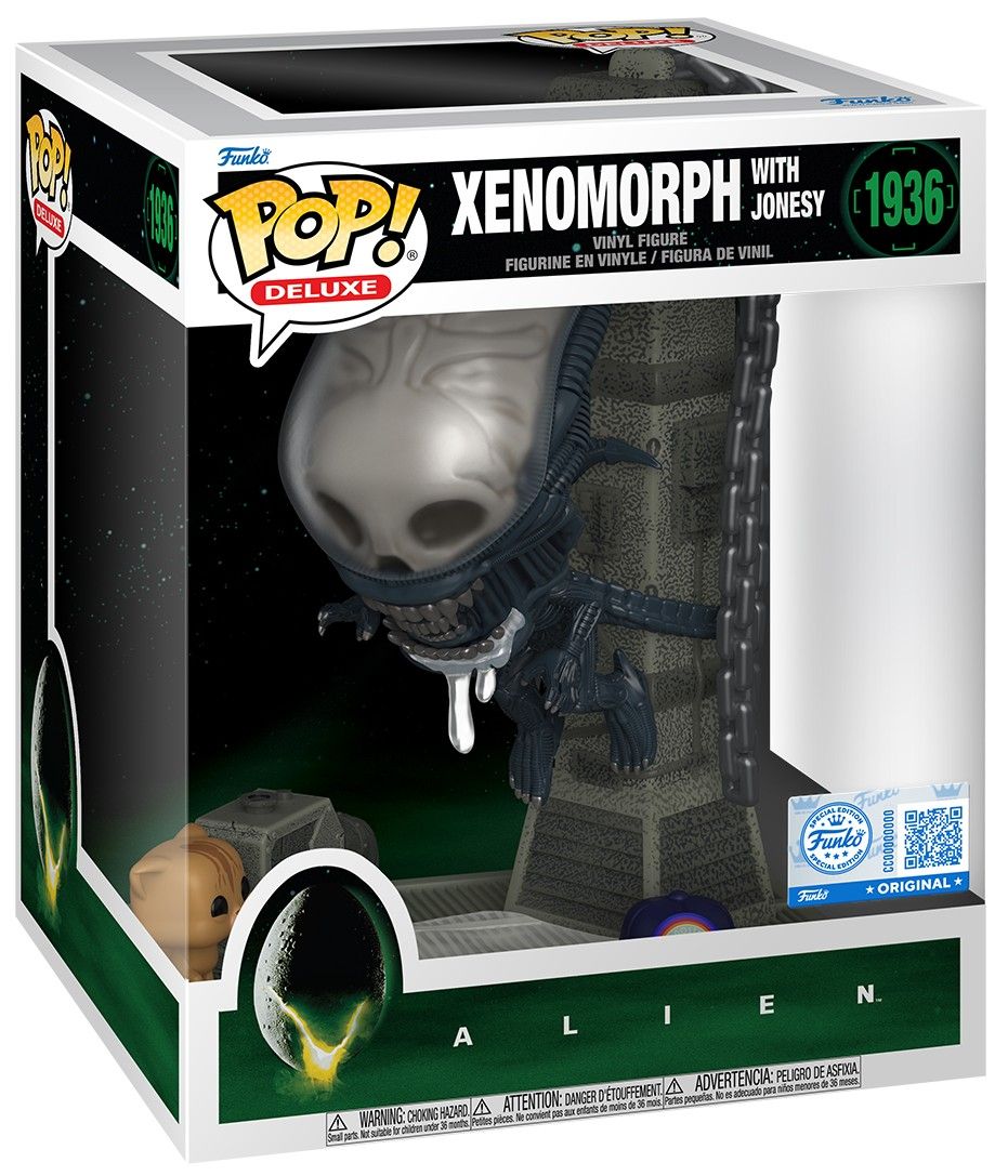 Фигура Funko POP! Movies: Alien - Xenomorph with Jonesy (Hovering ...