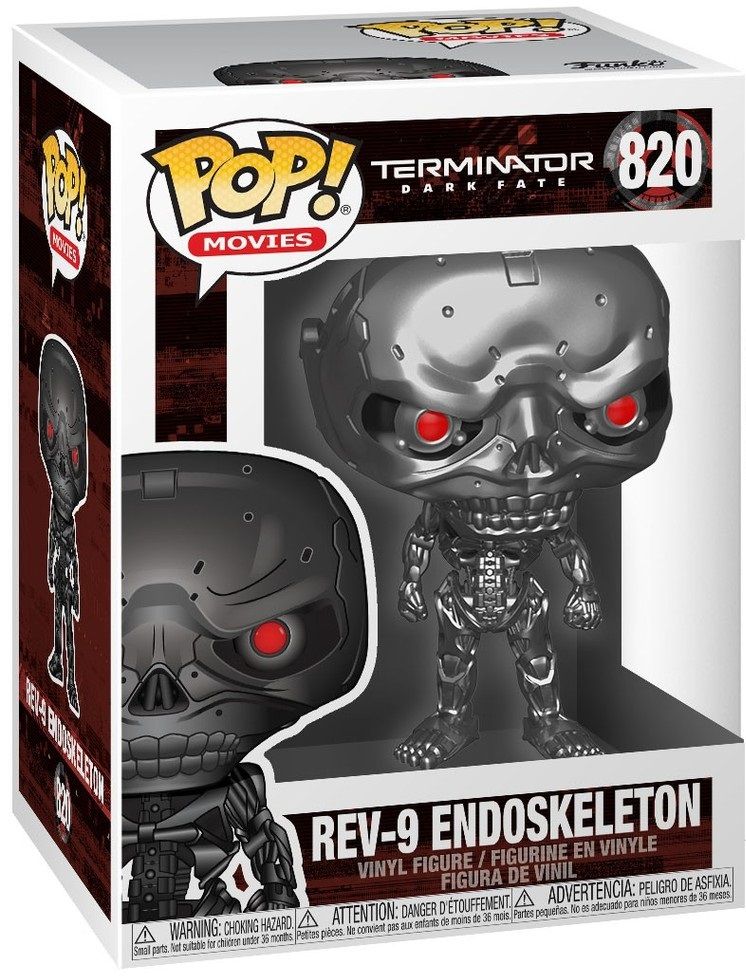 Фигура Funko POP! Movies: The Terminator - REV-9 Endoskeleton #820 ...