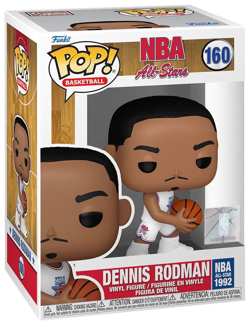 Фигура Funko POP! Sports: Basketball - Dennis Rodman (NBA All Stars ...