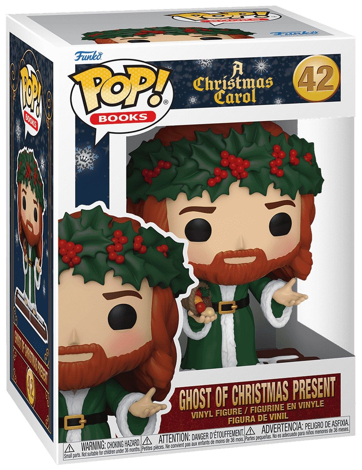 Фигура Funko POP! Books: A Christmas Carol - Ghost of Christmas Present ...