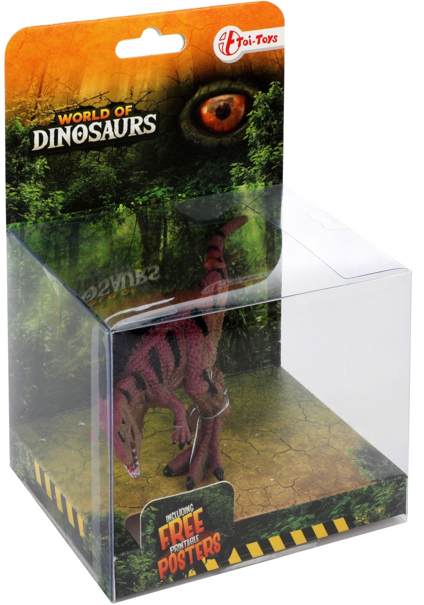 Фигура Toi Toys World of Dinosaurs - Динозавър, 10 cm, асортимент ...