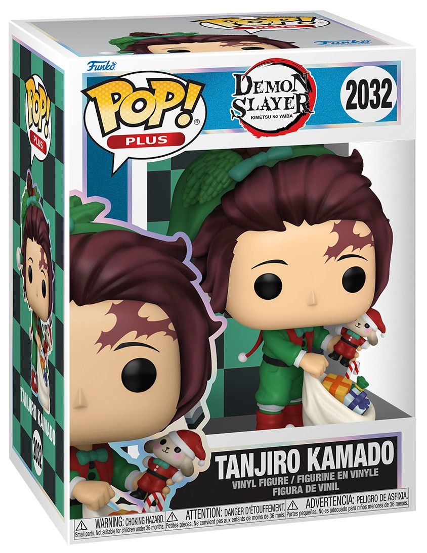 Фигура Funko POP! Animation: Demon Slayer - Tanjiro Kamado (Holiday ...