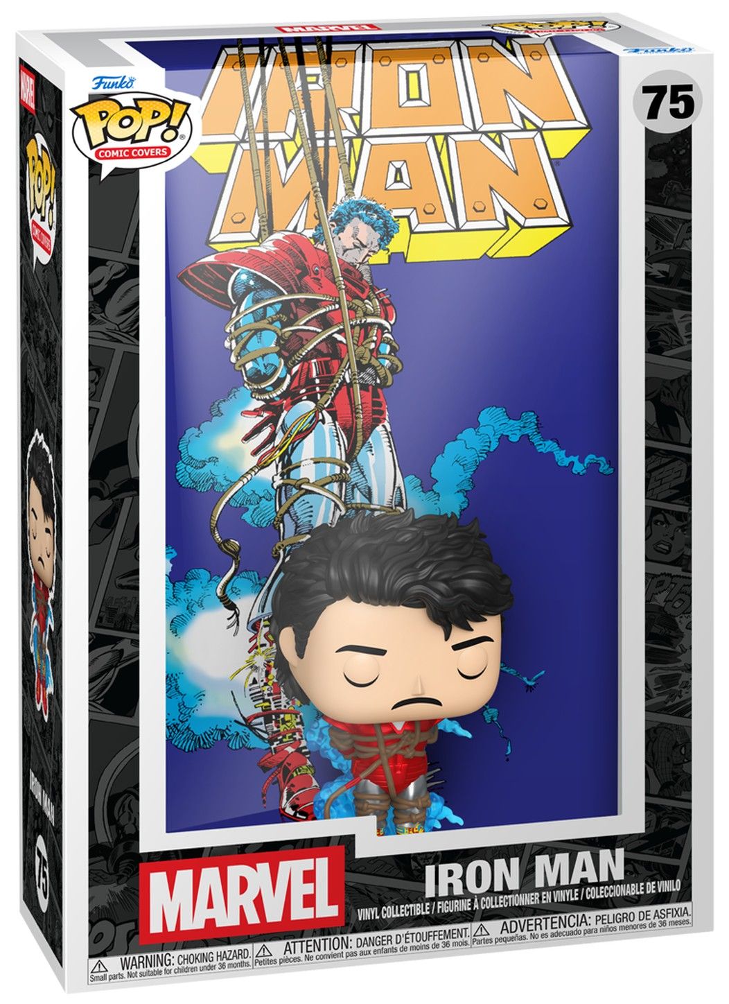 Фигура Funko POP! Comic Cover: Marvel - Iron Man ('68) #75 | Ozone.bg