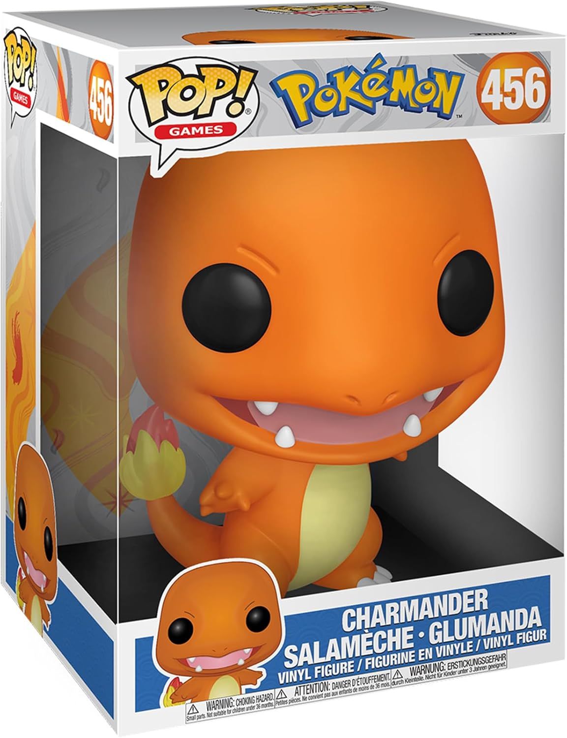 Фигура Funko POP! Games: Pokemon - Charmander #456, 25 cm | Ozone.bg