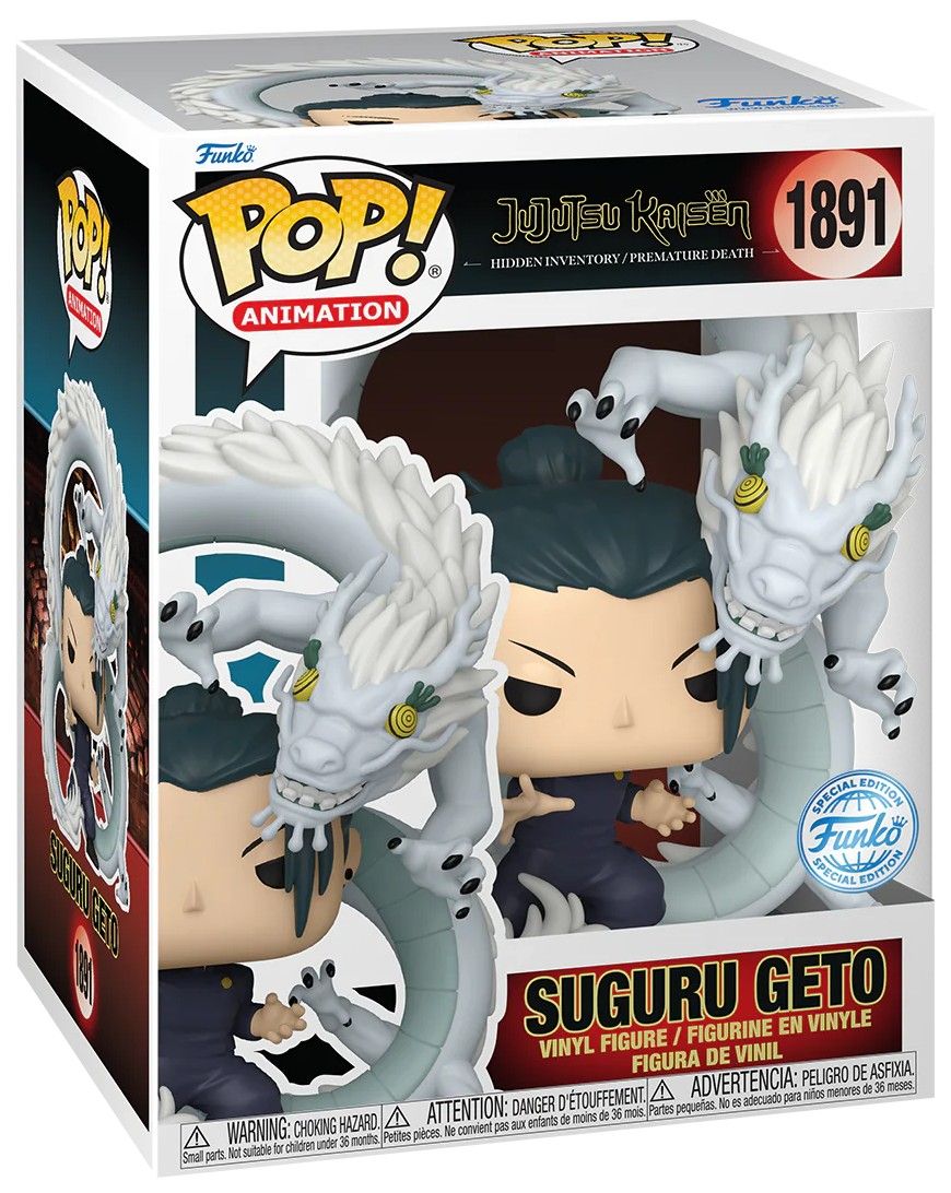 Фигура Funko POP! Animation: Jujutsu Kaisen - Suguru Geto (Special ...