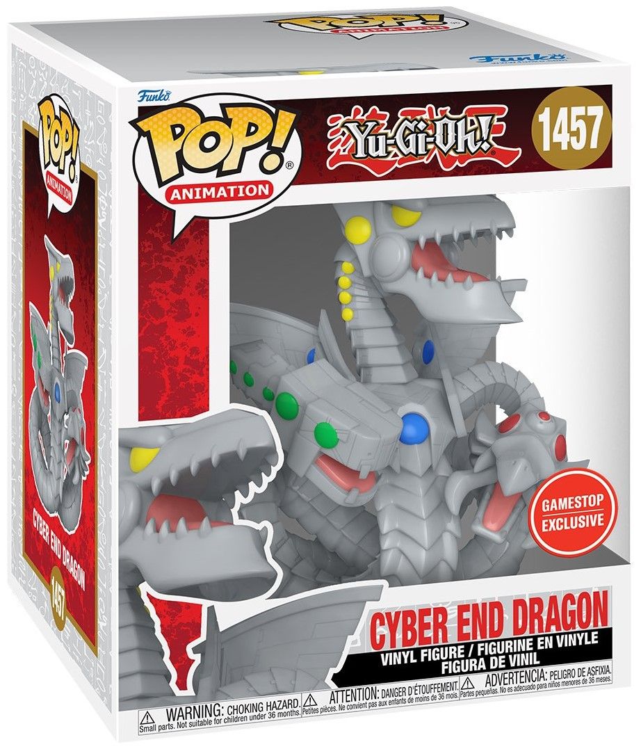 Фигура Funko POP! Animation: Yu-Gi-Oh! - Cyber End Dragon (Gamestop ...