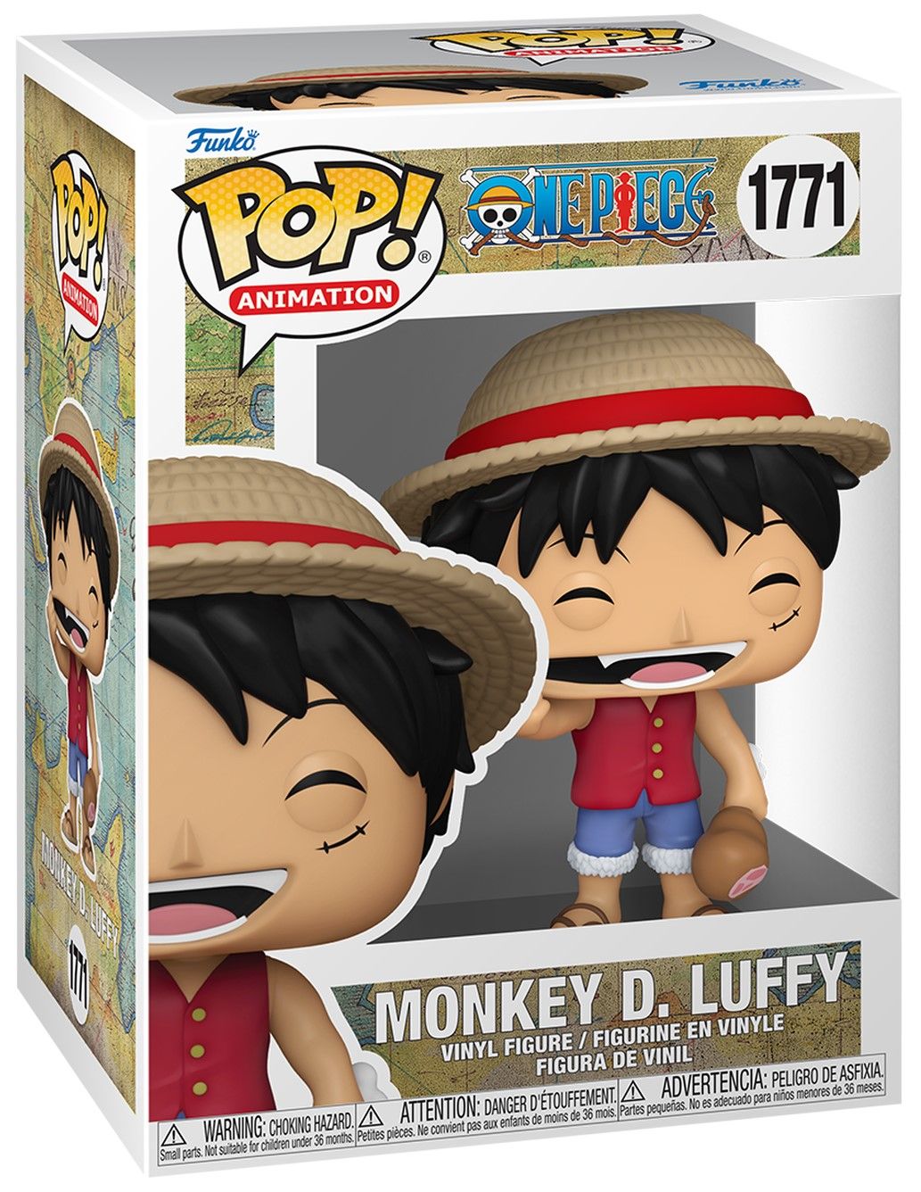 Фигура Funko POP! Animation: One Piece - Monkey D. Luffy #1771 | Ozone.bg