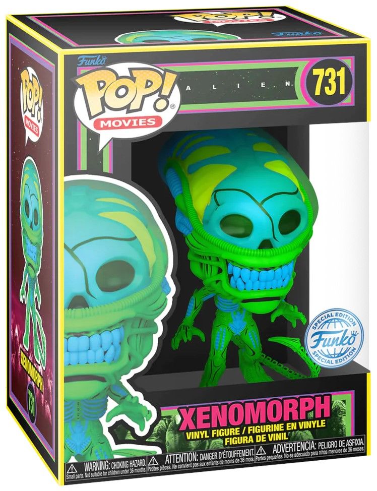 Фигура Funko POP! Movies: Alien - Xenomorph (Blacklight) (Special ...