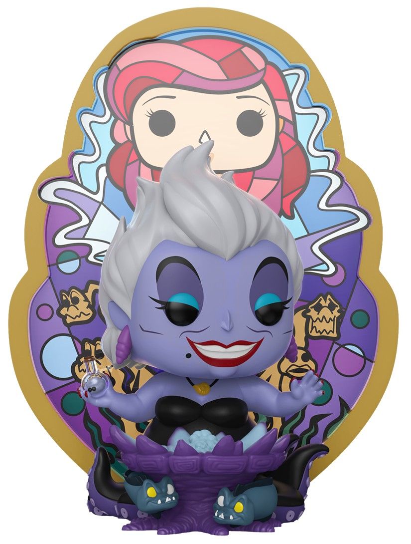 Фигура Funko POP! Deluxe: The Little Mermaid - Ursula (Stained Glass ...