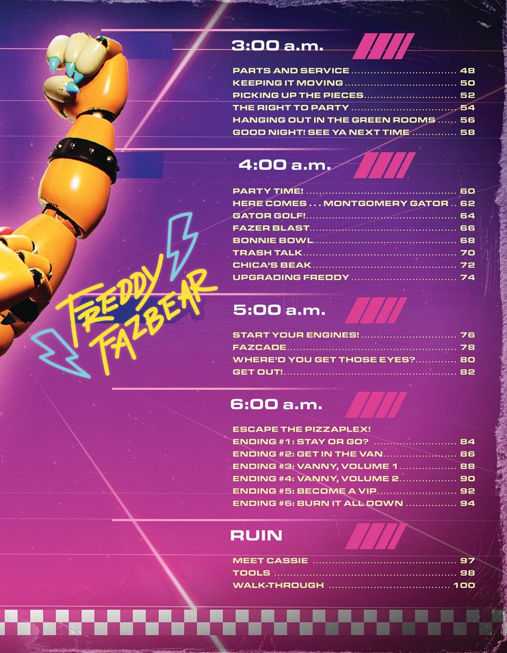 Five Nights at Freddy's: The Security Breach Files (Updated Edition ...