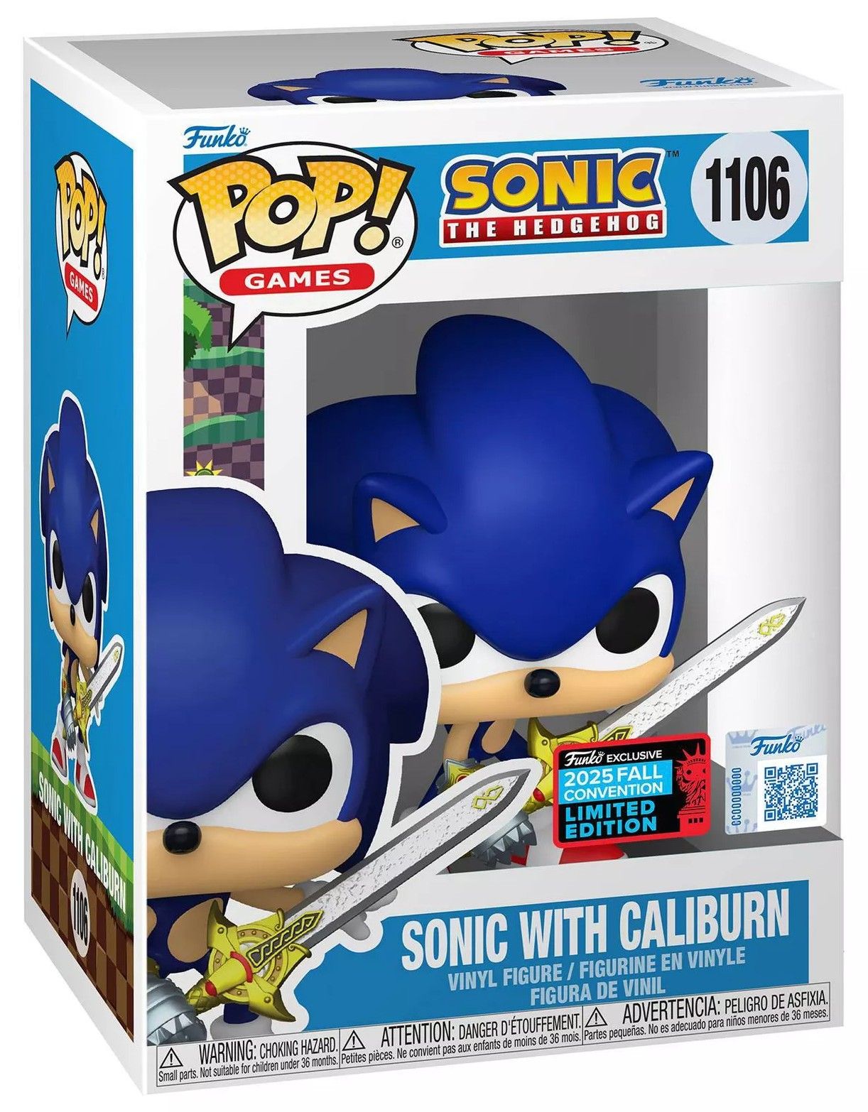 Фигура Funko POP! Games: Sonic The Hedgehog - Sonic (Convention Special ...