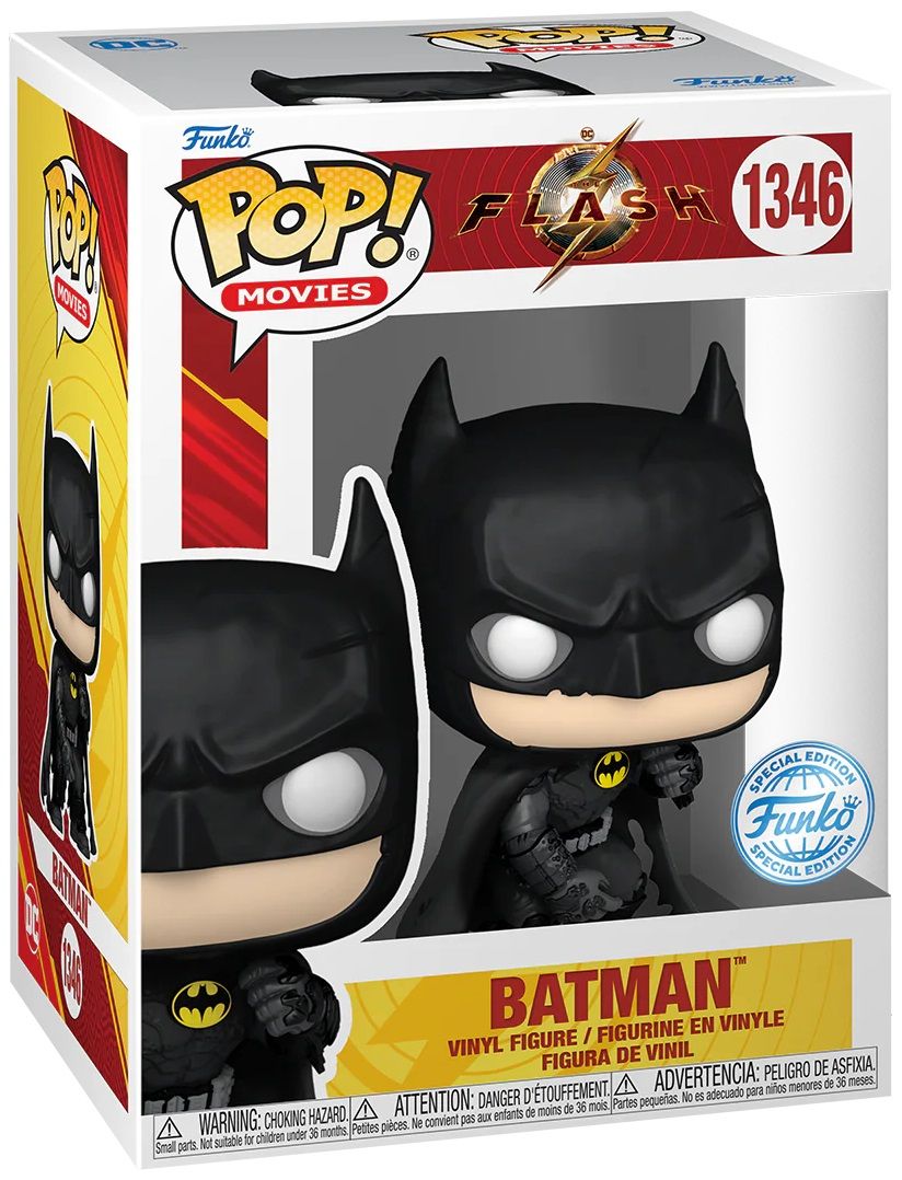 Фигура Funko POP! DC Comics: The Flash - Batman (Special Edition) #1346 ...