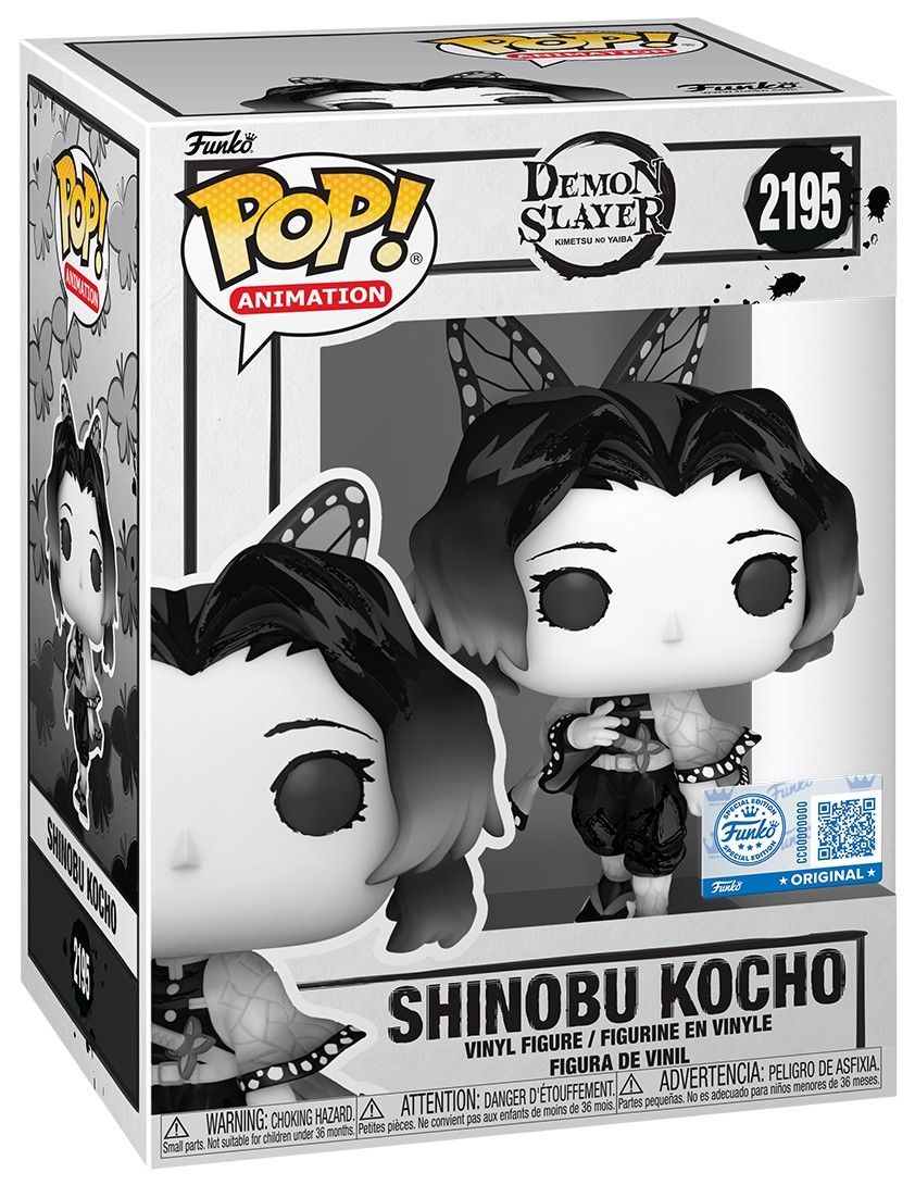 Фигура Funko POP! Animation: Demon Slayer - Shinobu Kocho (Sumi-ink ...