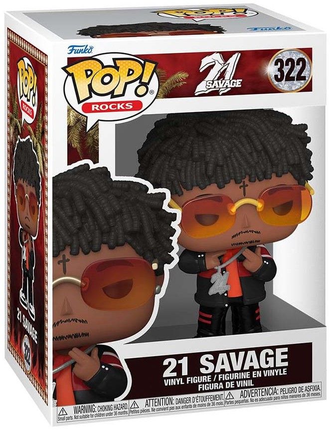 Фигура Funko POP! Rocks: 21 Savage - 21 Savage #322 | Ozone.bg