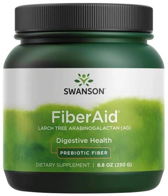FiberAid Larch Tree Arabinogalactan, 250 g, Swanson | Ozone.bg