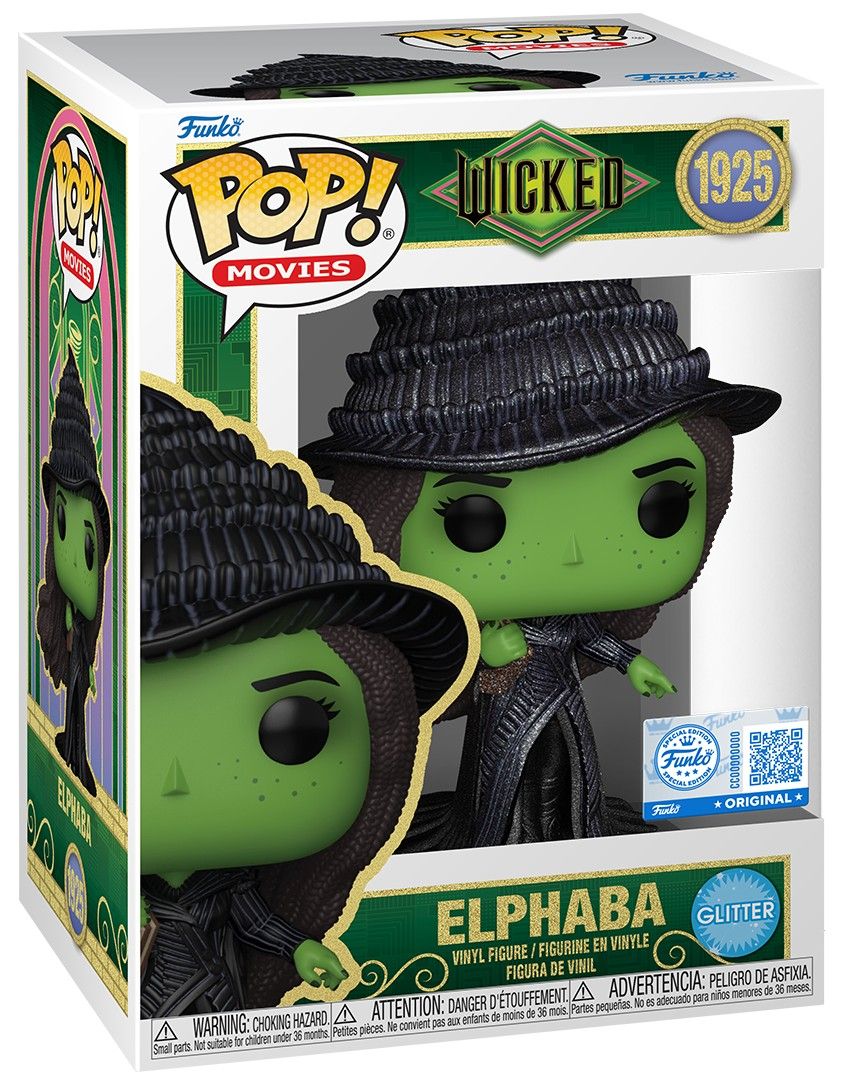 Фигура Funko POP! Movies: Wicked - Elphaba (Special Edition) (Glitter ...