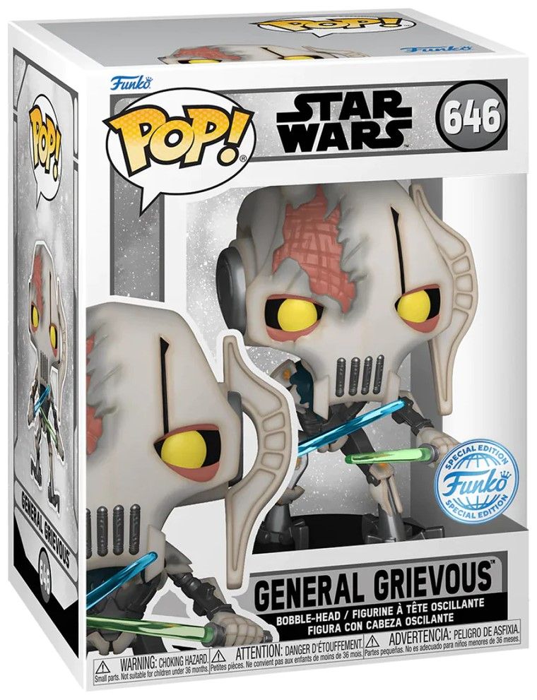 Фигура Funko POP! Movies: Star Wars - General Grievous (Gaming Greats ...