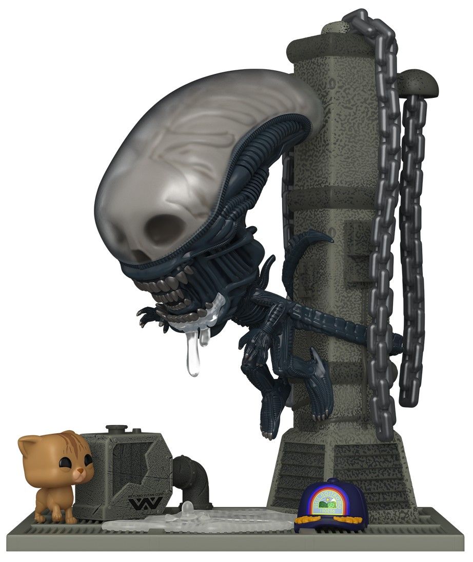 Фигура Funko POP! Movies: Alien - Xenomorph with Jonesy (Hovering ...