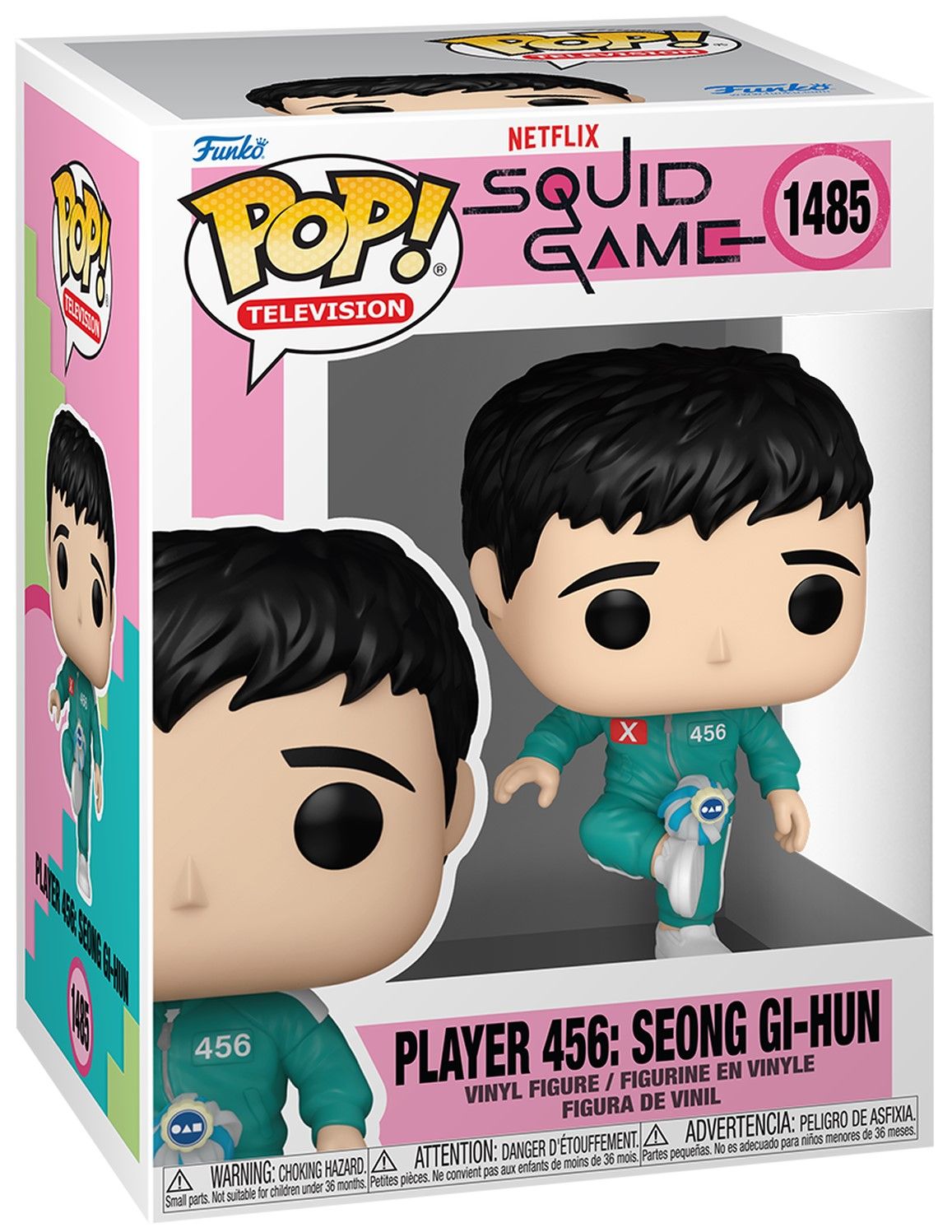 Фигура Funko POP! Television: Squid Game - Player 456: Seong Gi-Hun ...