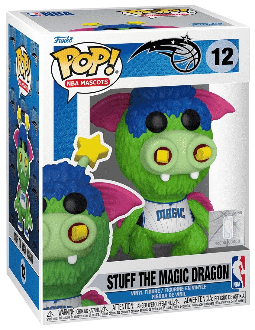 Фигура Funko POP! NBA Mascots: Orlando - Stuff The Magic Dragon #12 ...