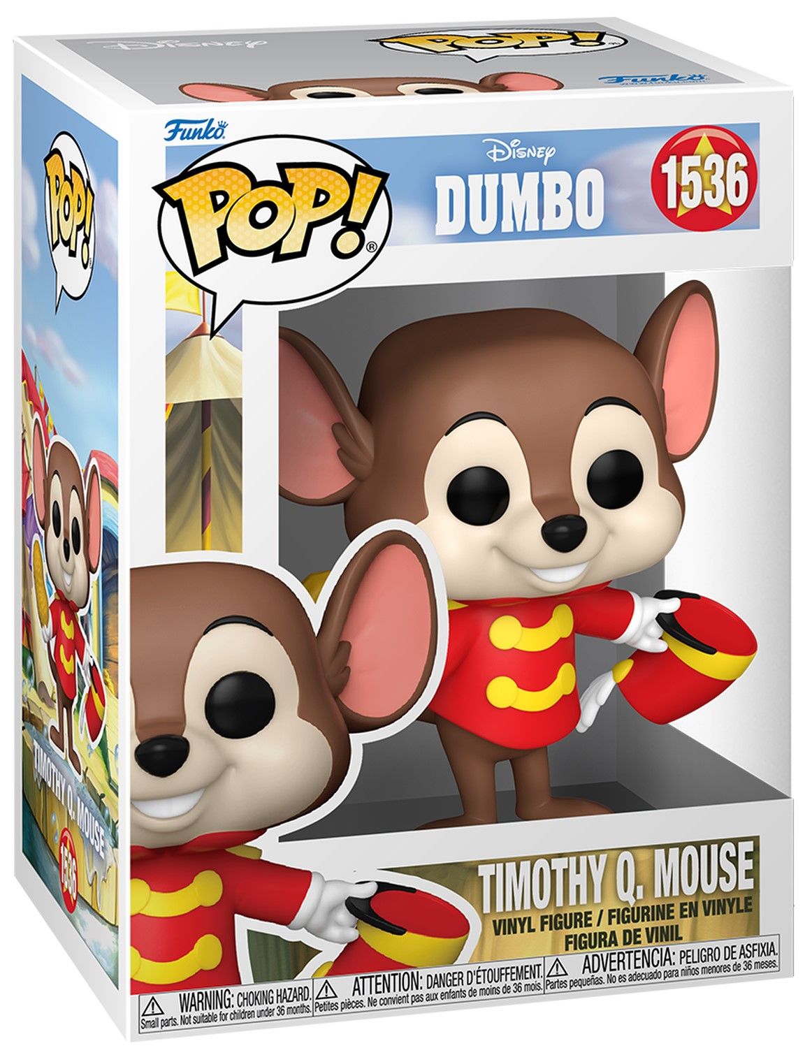 Фигура Funko POP! Disney: Dumbo - Timothy Q. Mouse #1536 | Ozone.bg