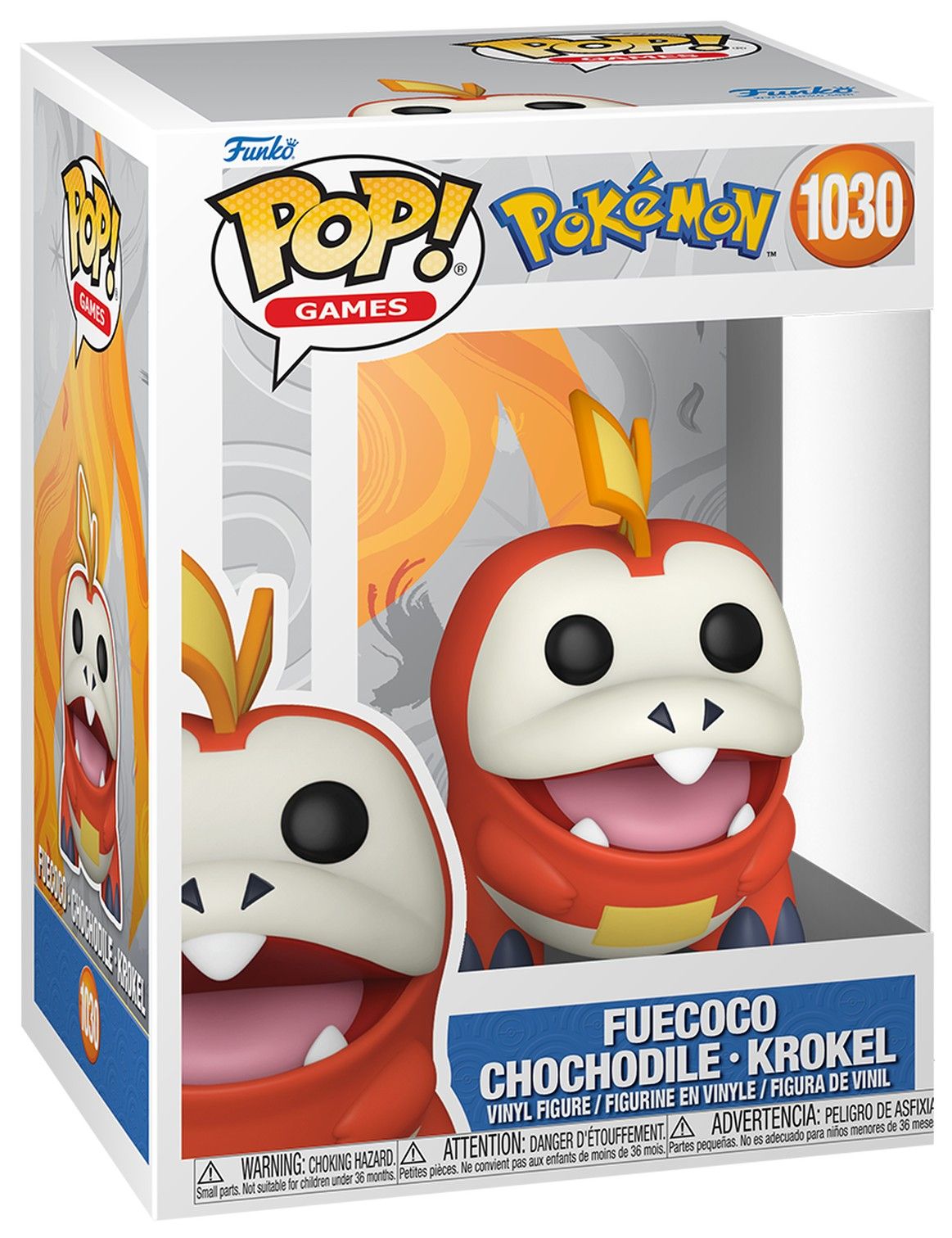 Фигура Funko POP! Games: Pokemon - Fuecoco Chochodile Krokel #1030 ...
