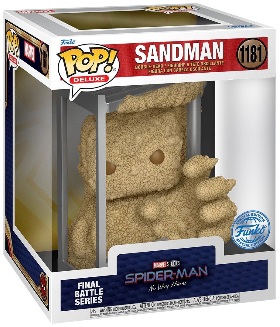 Фигура Funko POP! Deluxe: Spider-Man - Sandman (No way home - Final ...