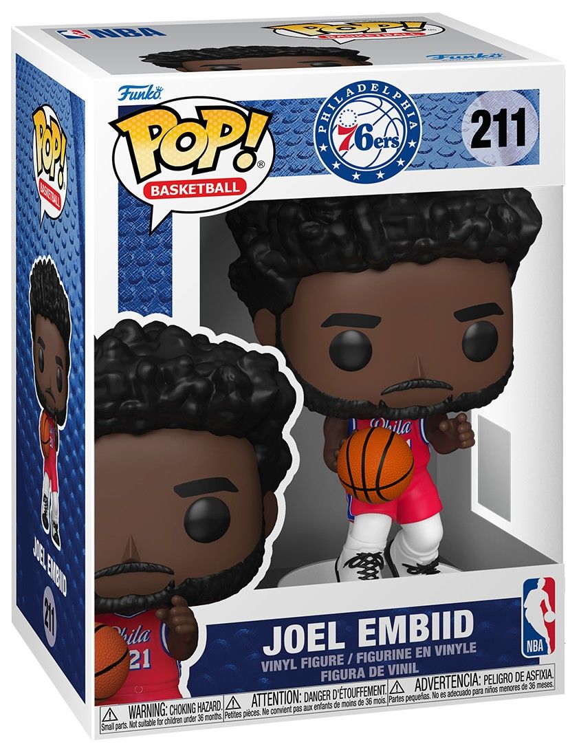 Фигура Funko POP! Sports: Basketball - Joel Embiid (Philadelphia 76ers ...
