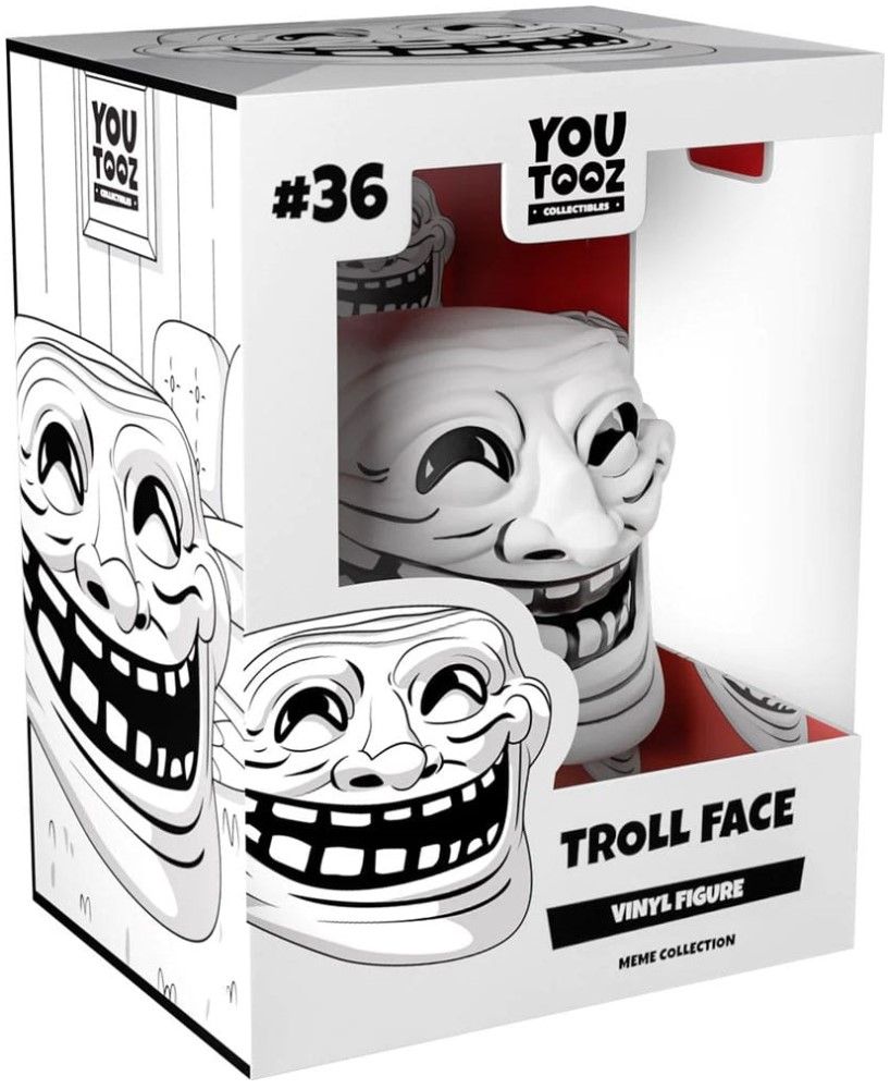 Фигура Youtooz Humor: Memes - Troll Face #36, 7 cm | Ozone.bg
