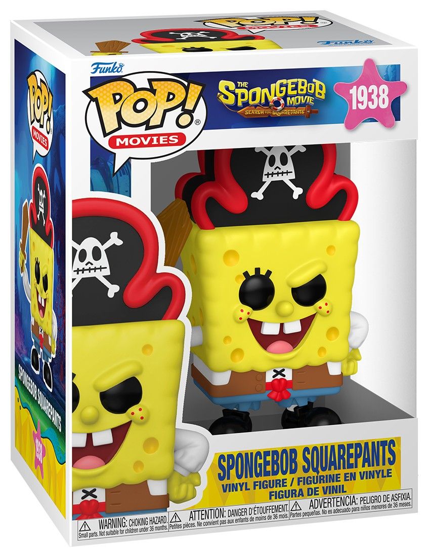 Фигура Funko POP! Movies: The SpongeBob - SpongeBob SquarePants (Pirate ...
